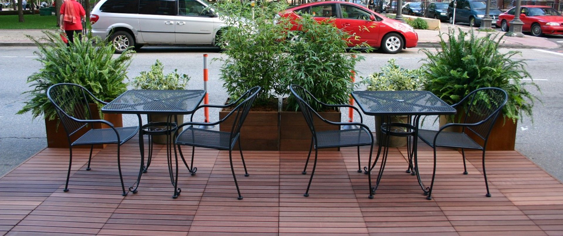 4 Pop Up Park Design Tips Using a Raised Deck